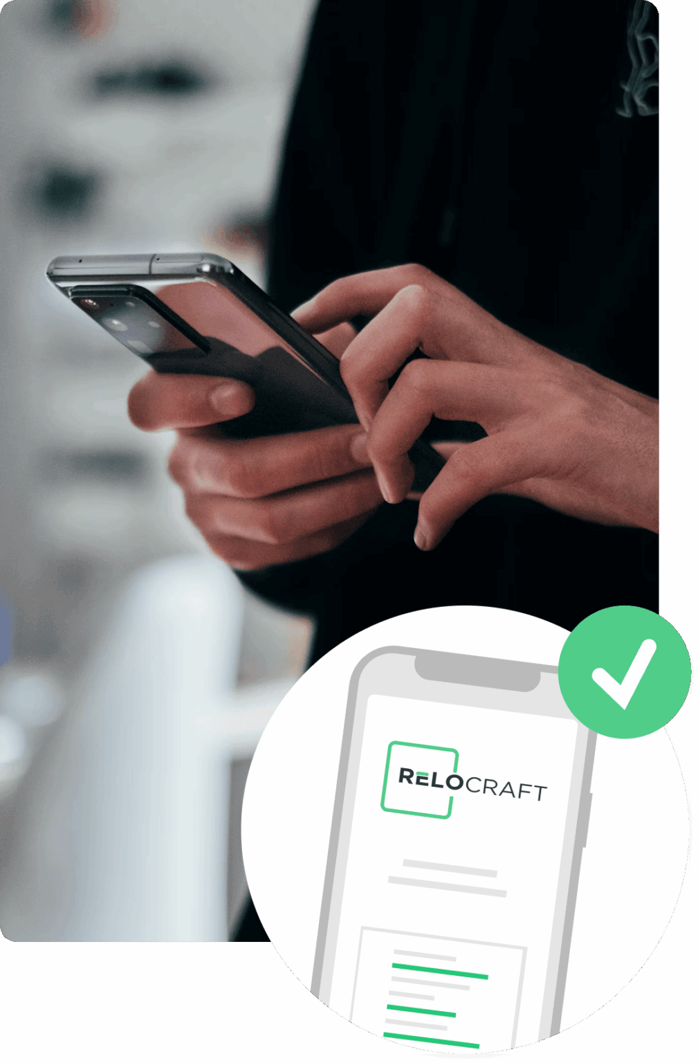 Onboarding | Relocation Service mit App